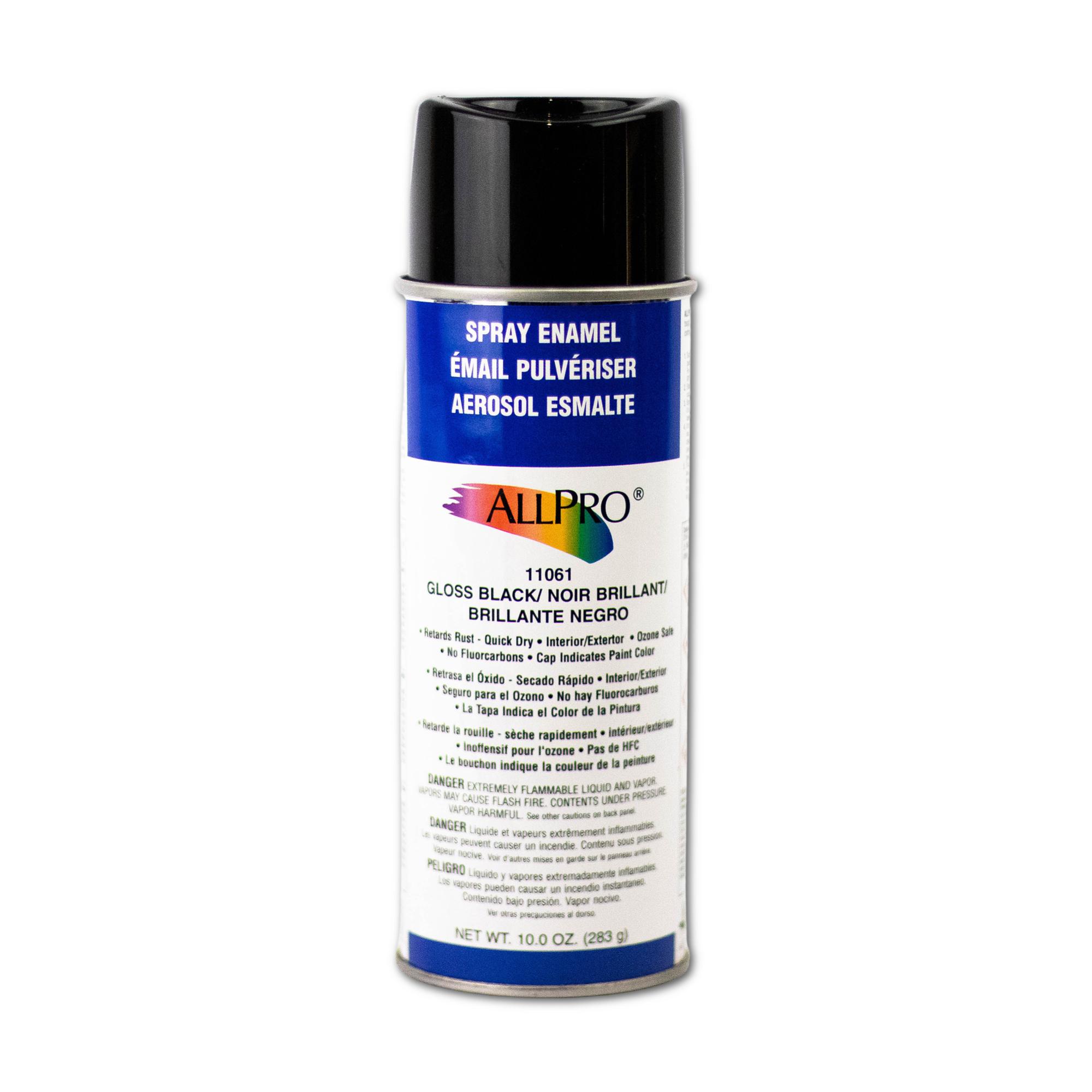 AllPro Spray Enamel Gloss Black