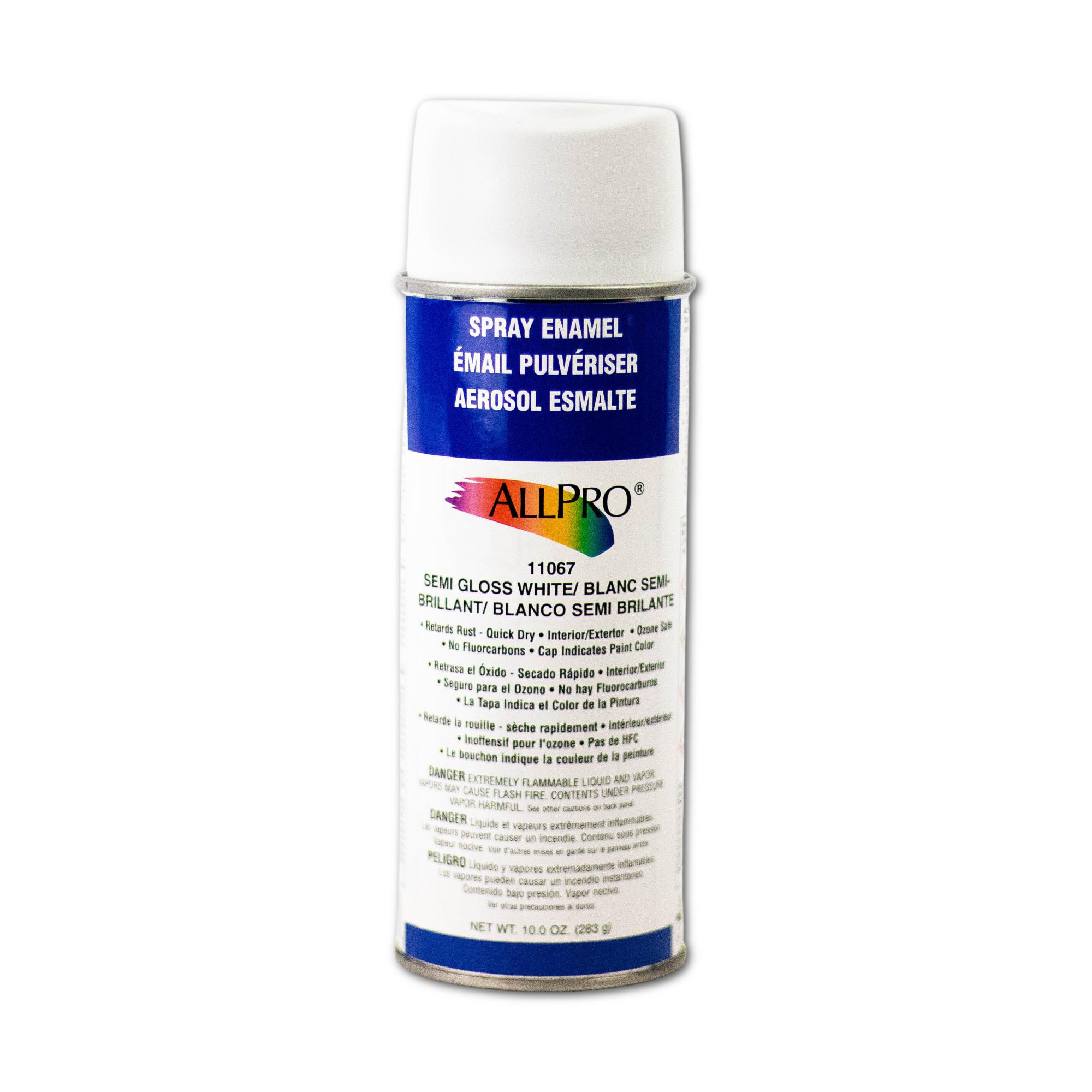 AllPro Spray Enamel Semi-Gloss White